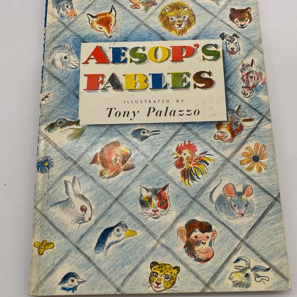 Toys | Vintage Aesops Fables Childrens Book | Poshmark